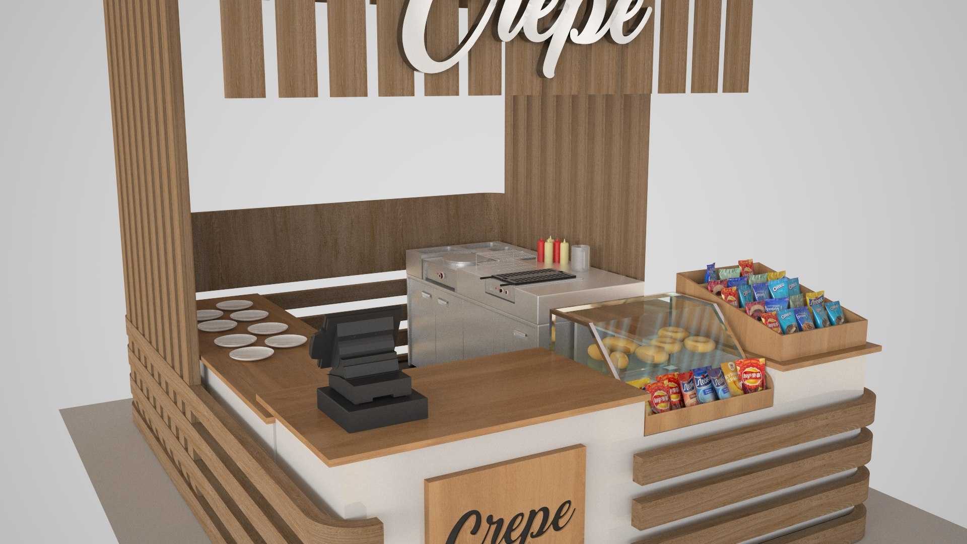 3D Mall and Shopping center Kiosks Collection - TurboSquid 1961225