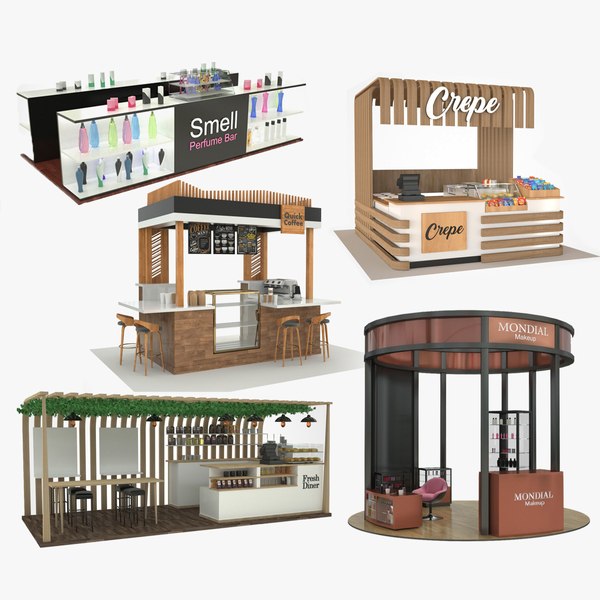 Concession Stand 3D Models for Download | TurboSquid