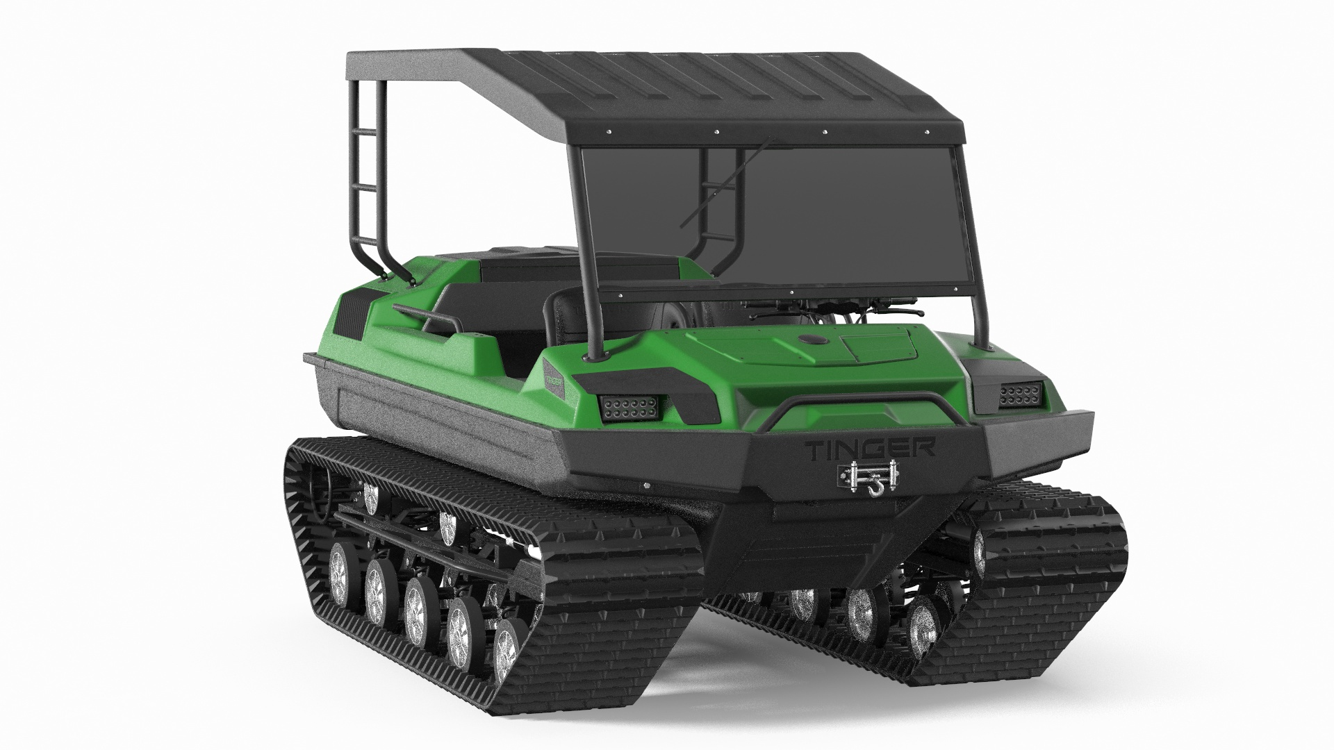 Tinger Track ATV 3D Model - TurboSquid 2003762