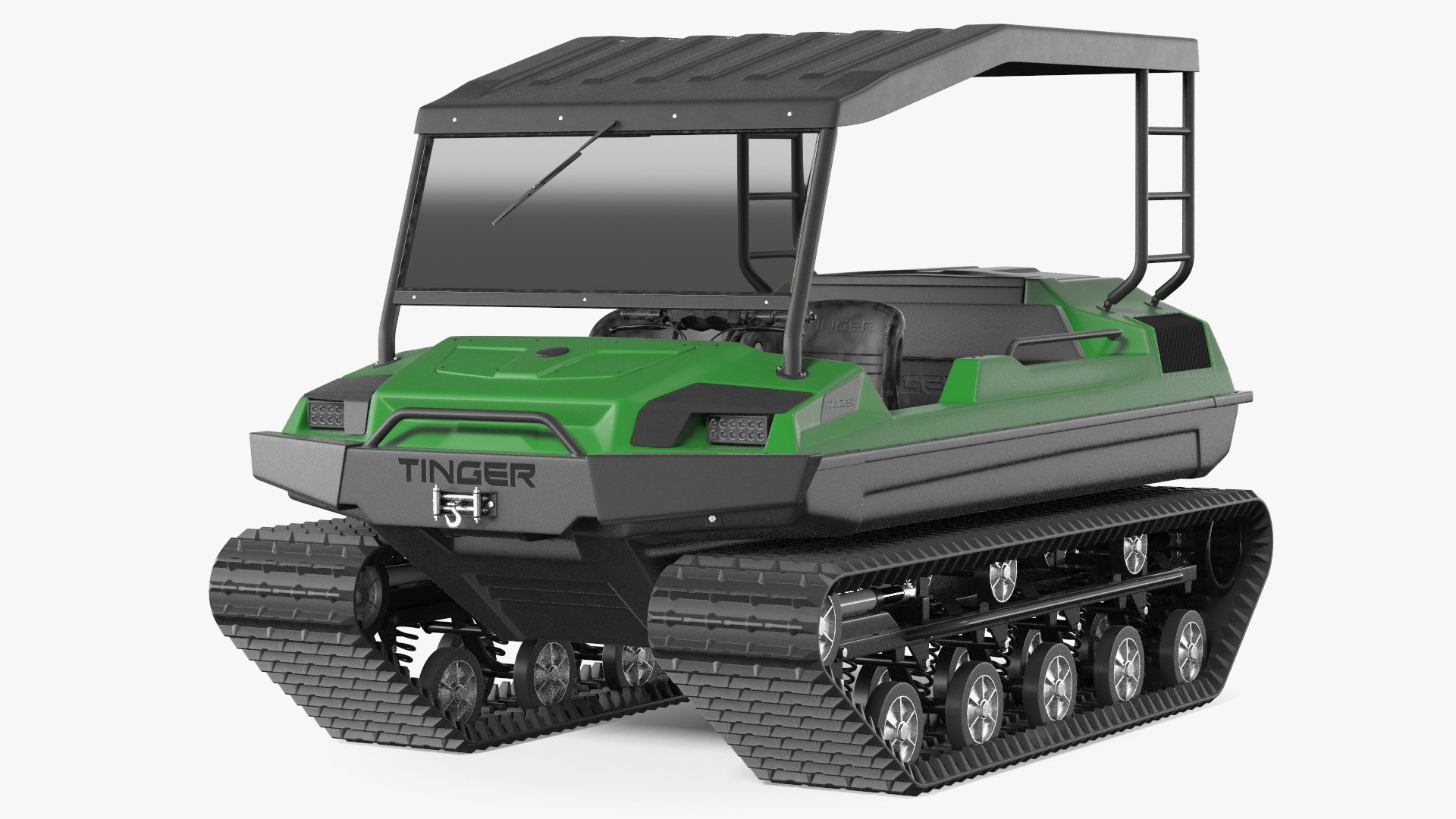 Tinger Track ATV 3D model - TurboSquid 2003762