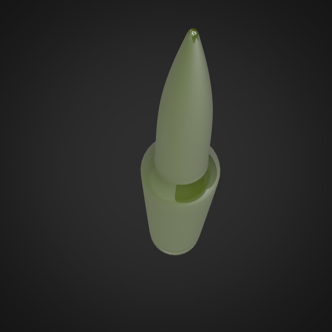 Rifle Bullet 3d Model