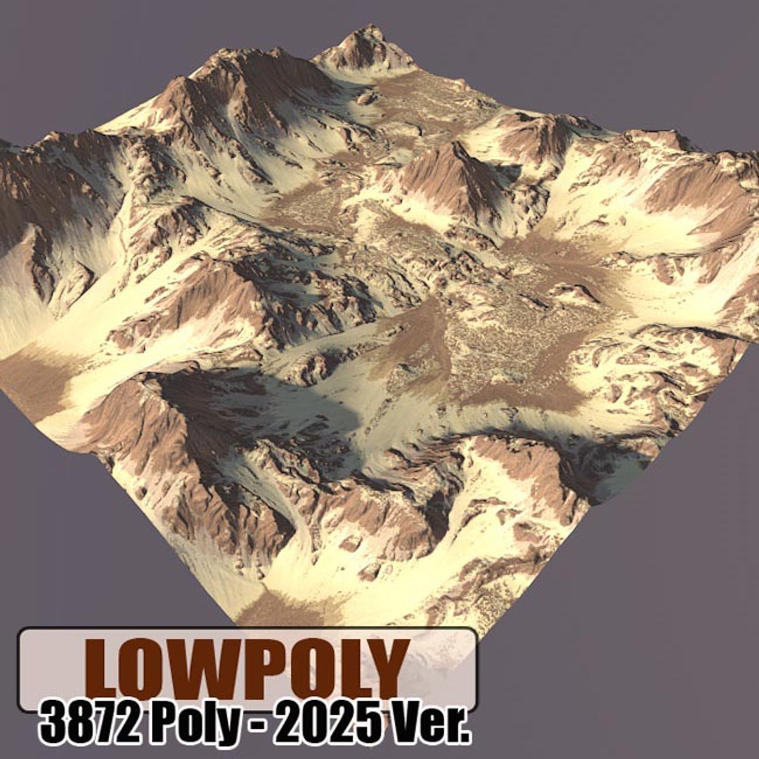 mountain maps terrain 3d max