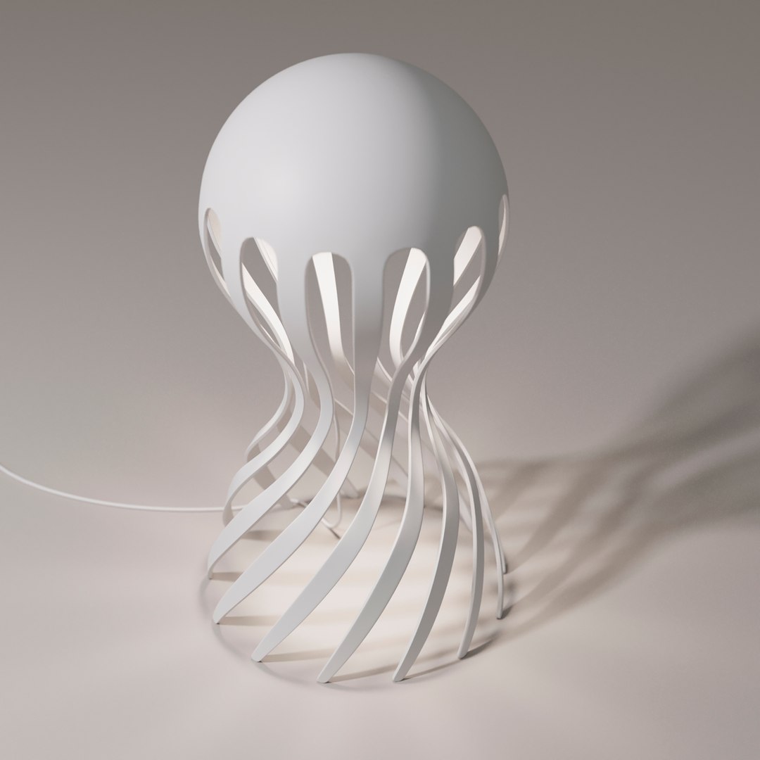 3D oblure cirrata model - TurboSquid 1784621