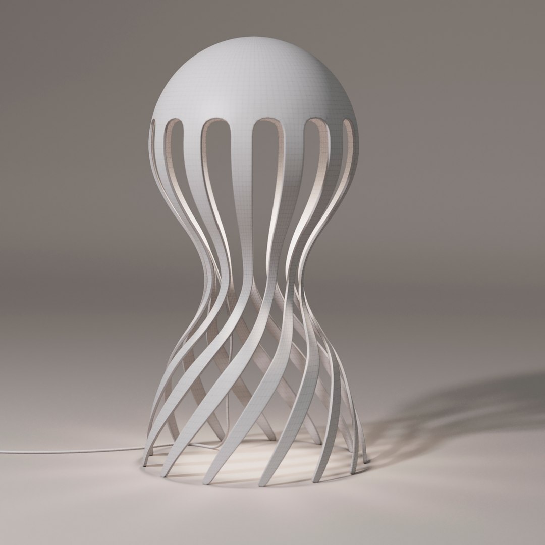 3D oblure cirrata model - TurboSquid 1784621