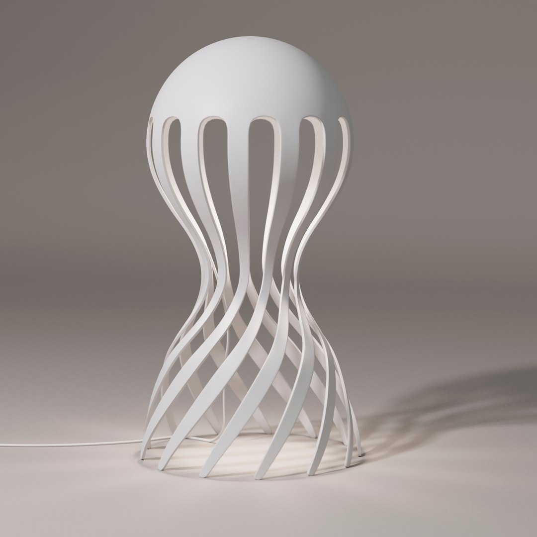 3D oblure cirrata model - TurboSquid 1784621