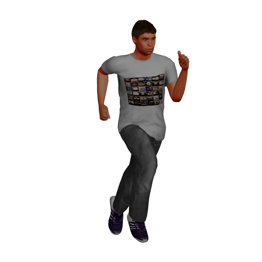 Adult male casual model - TurboSquid 1617209