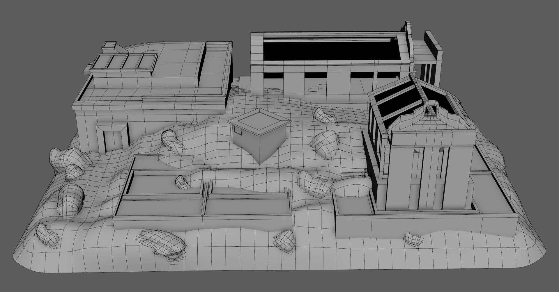 Architecture Structure 3D Model - TurboSquid 1365580