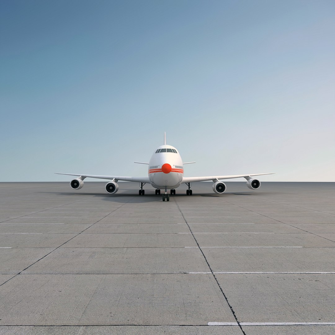 3dsmax Boeing 747