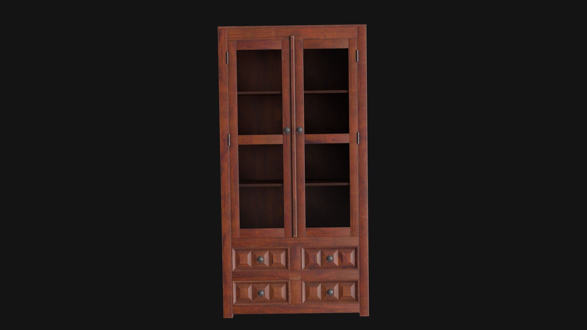 3D Cupboard Model - TurboSquid 2215602