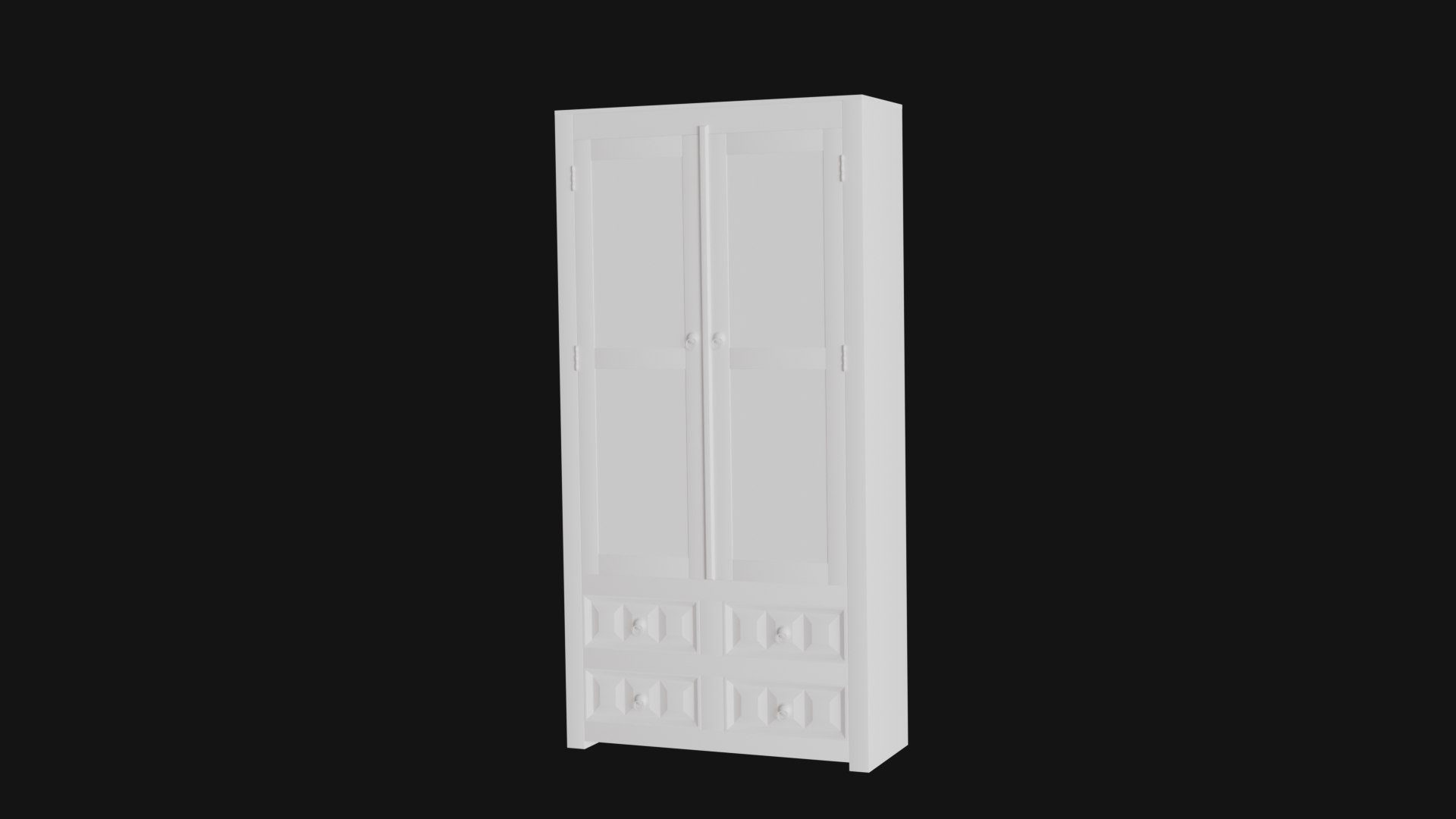3D Cupboard Model - TurboSquid 2215602