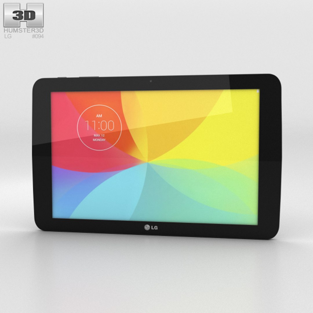 Lg g pad model - TurboSquid 1260447