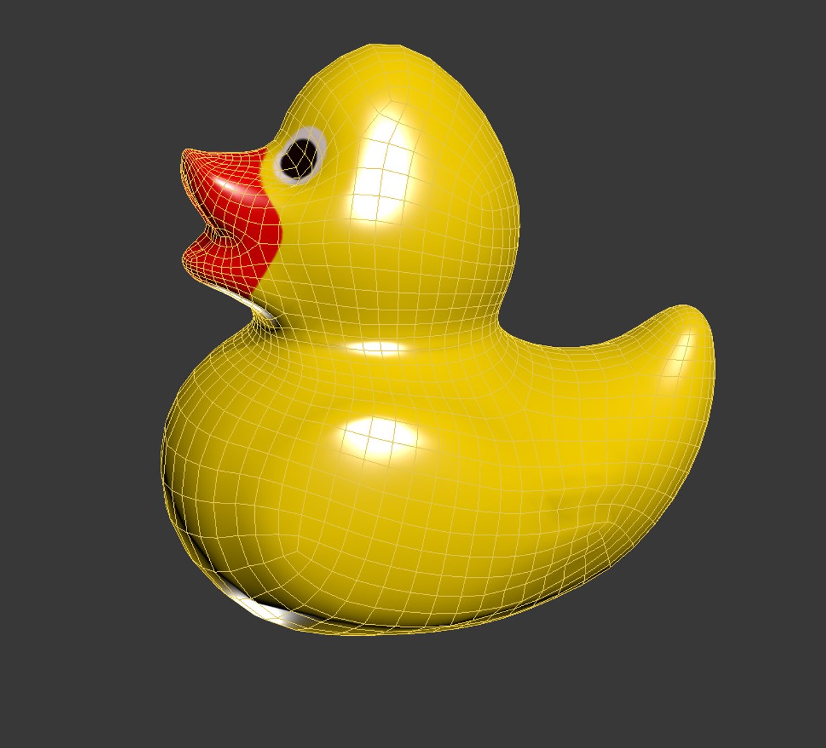 rubber duck toy 3d model