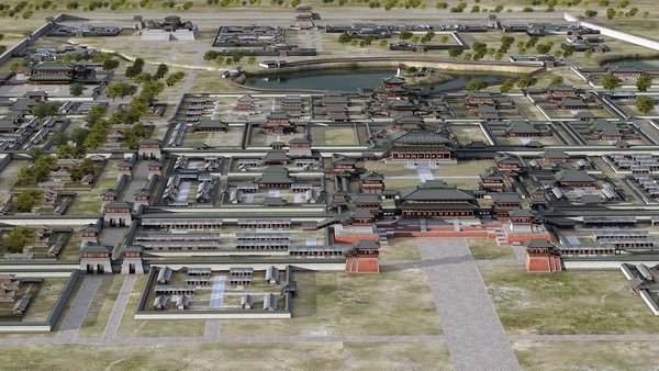 Chinese Ancient City 3D - TurboSquid 1773015
