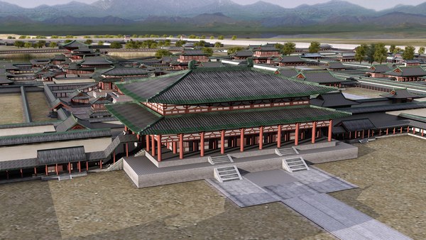 Chinese Ancient City 3D - TurboSquid 1773015