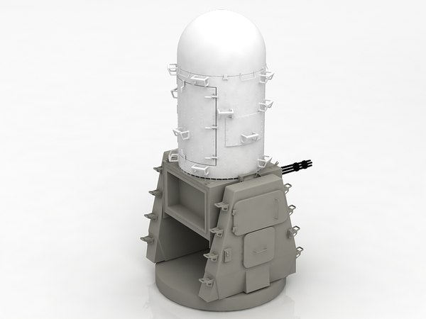 Phalanx Mk-15 Raytheon CIWS 3D 모델 - TurboSquid 1756225