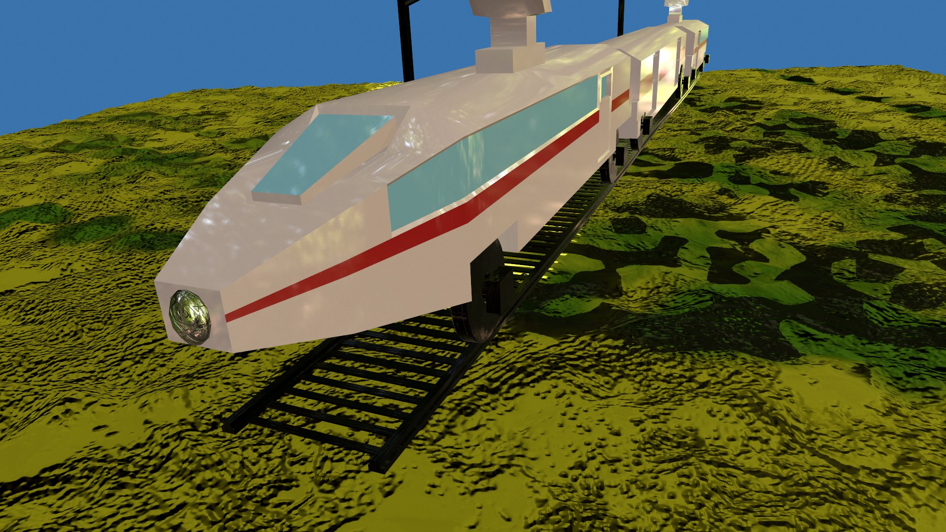 3D Model Train - TurboSquid 1500184