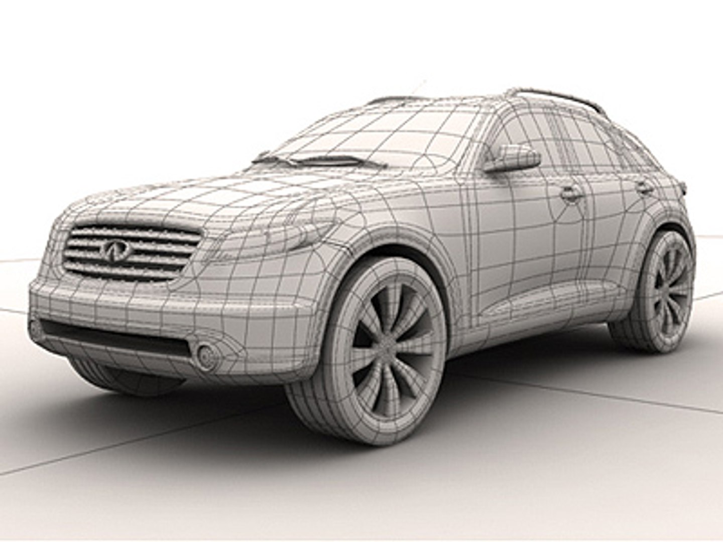 3d Infiniti Fx
