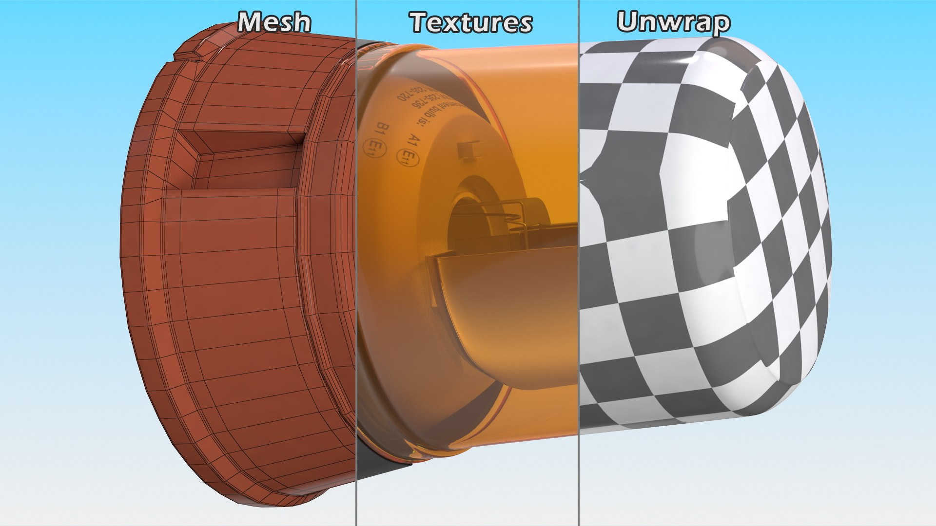 Flashing Rotating Beacon Orange 3D - TurboSquid 1872193