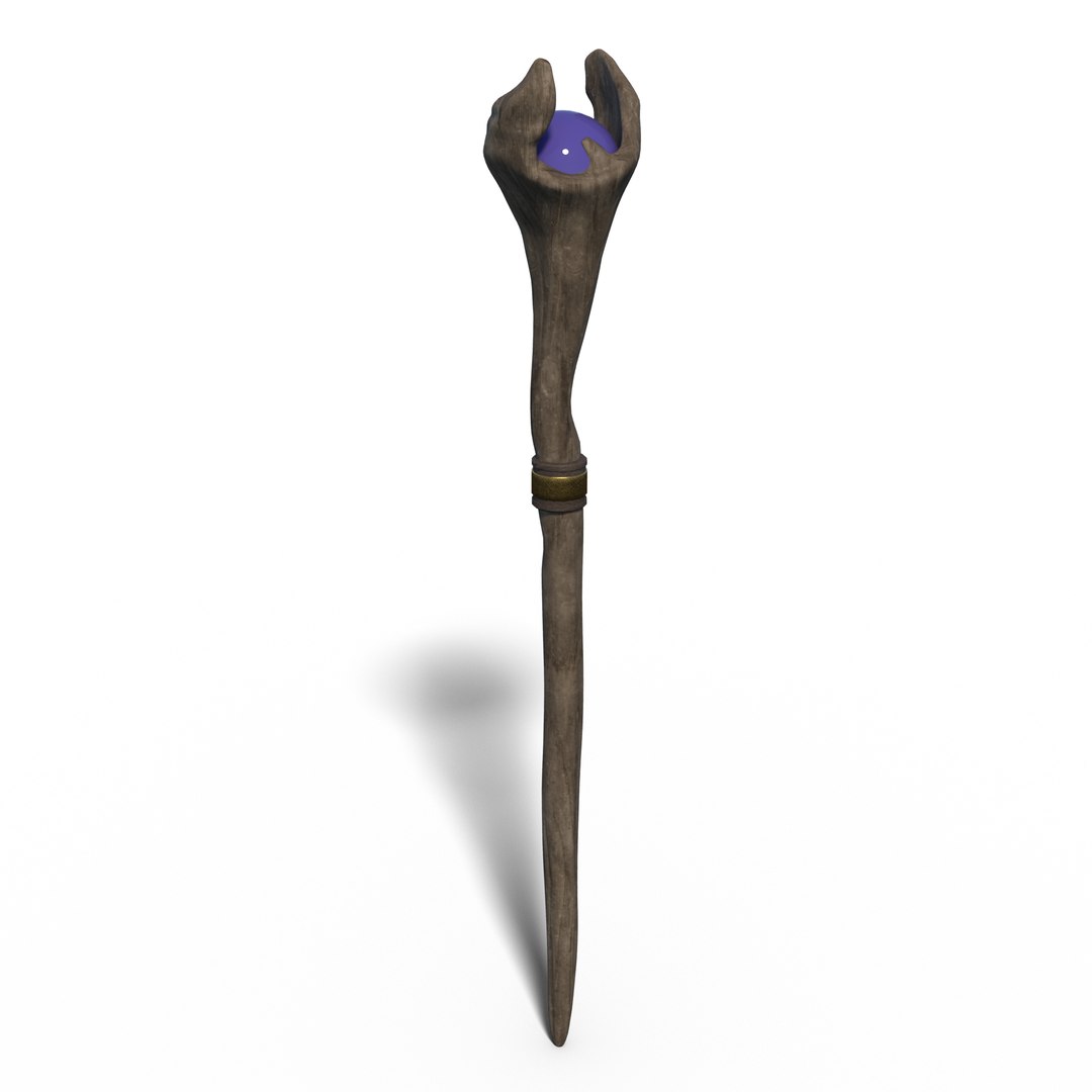 Witch Stick 3D Model - TurboSquid 2059103