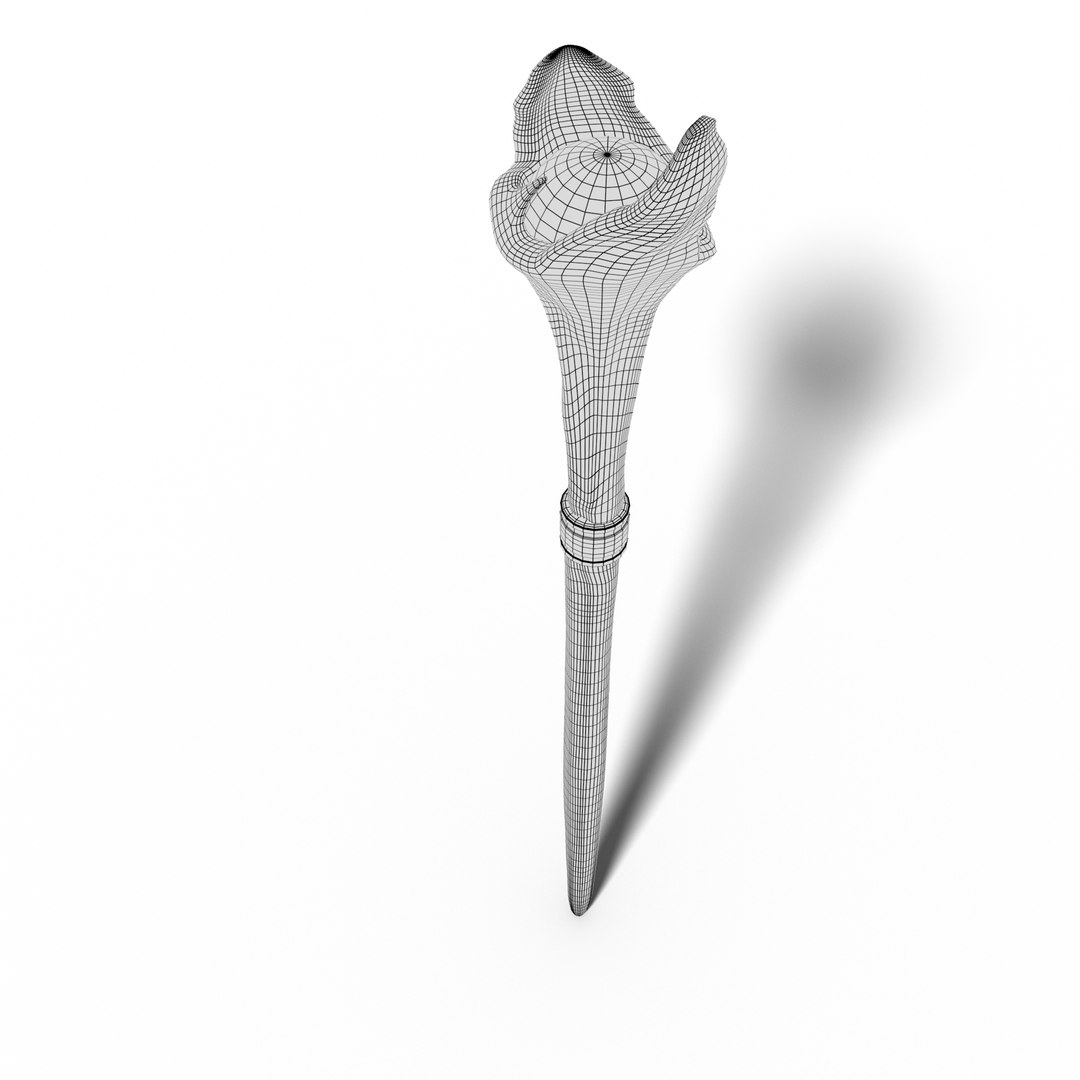 Witch Stick 3D Model - TurboSquid 2059103