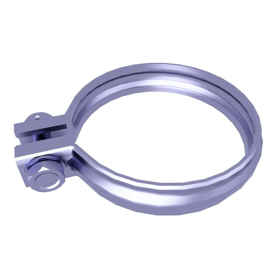 3D Model Steel Pipe Clamp 24 - TurboSquid 1864000