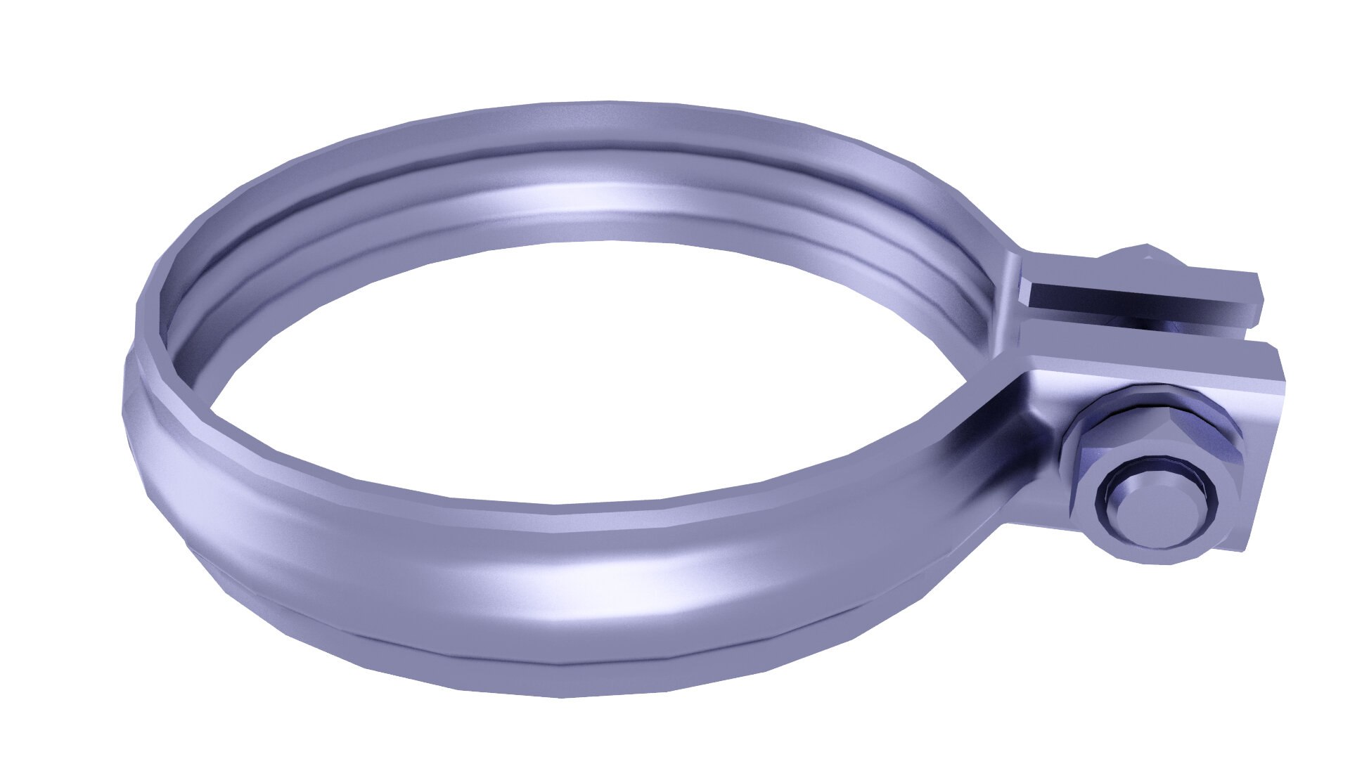 3D Model Steel Pipe Clamp 24 - TurboSquid 1864000