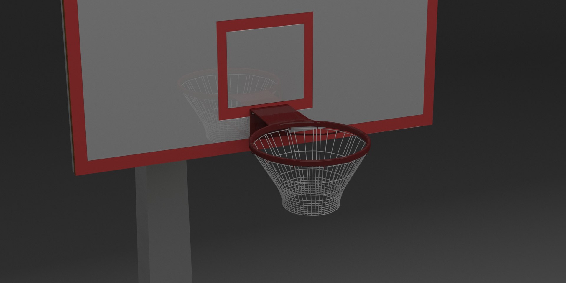 Basketball Ring 3D Model - TurboSquid 1952793