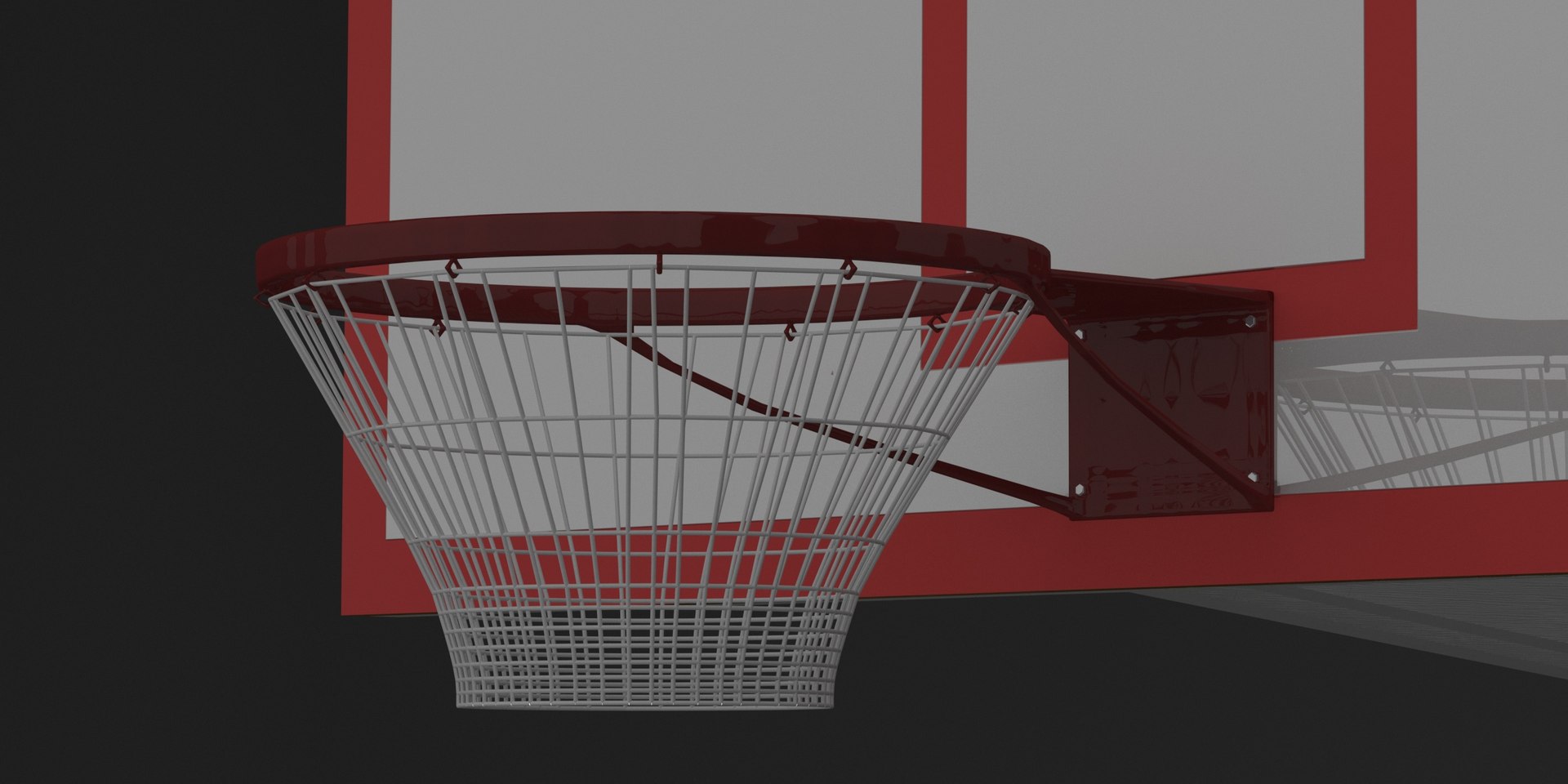 Basketball Ring 3D Model - TurboSquid 1952793