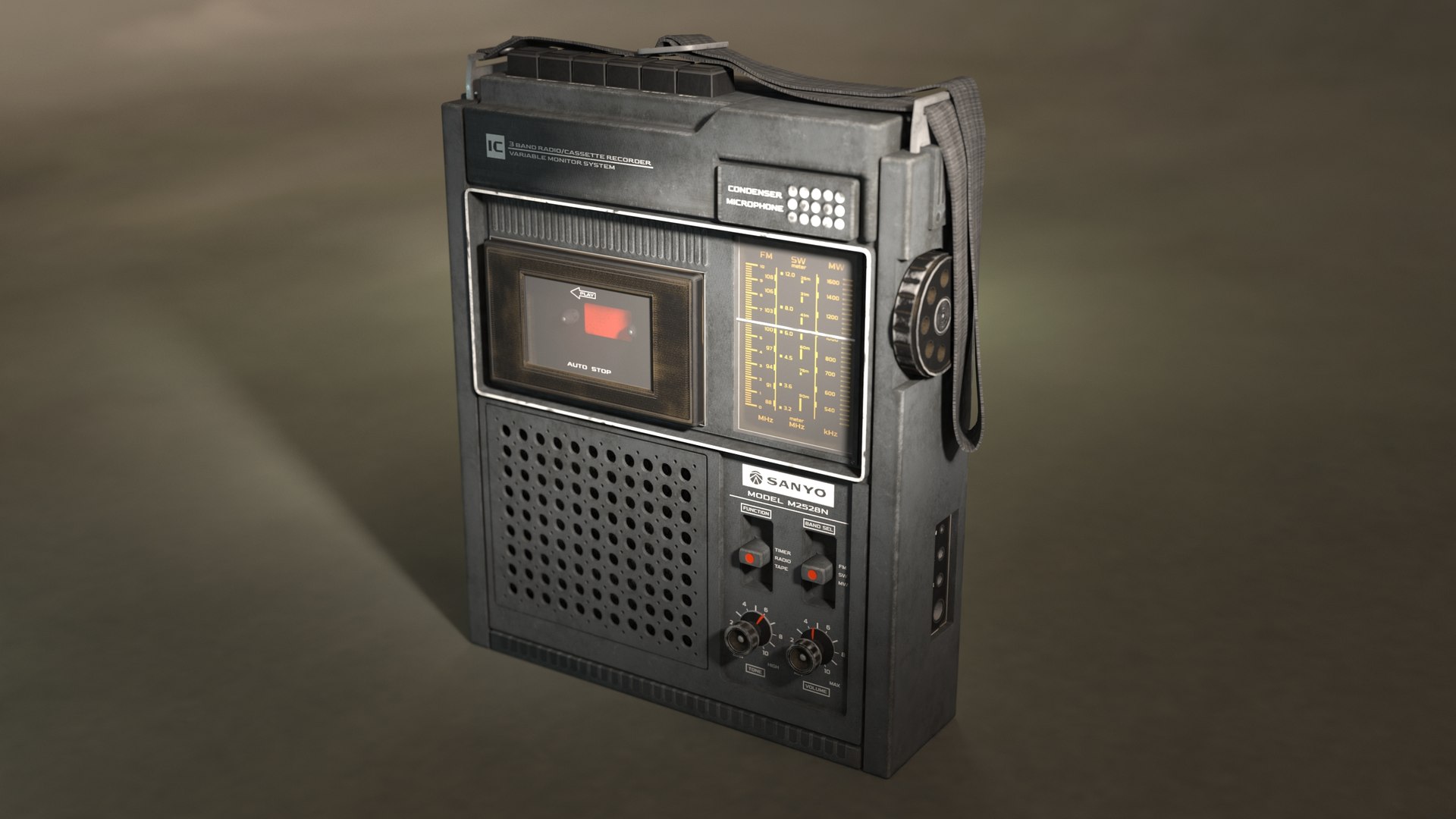 3D Cassette Player - TurboSquid 1781691