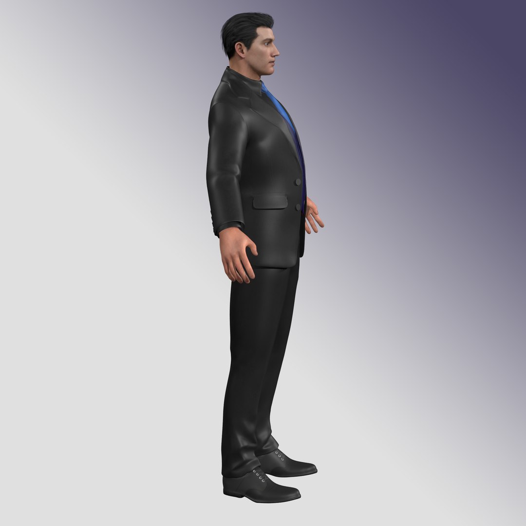 Business Man 3D Model - TurboSquid 2117140