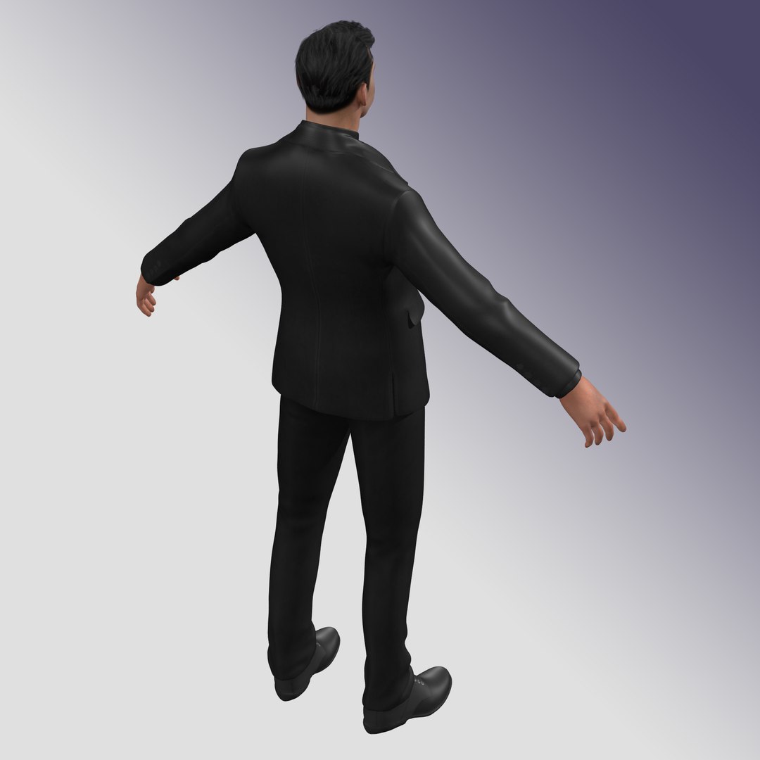 Business Man 3D Model - TurboSquid 2117140