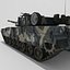 zulfiqar iranian main battle tank 3d max