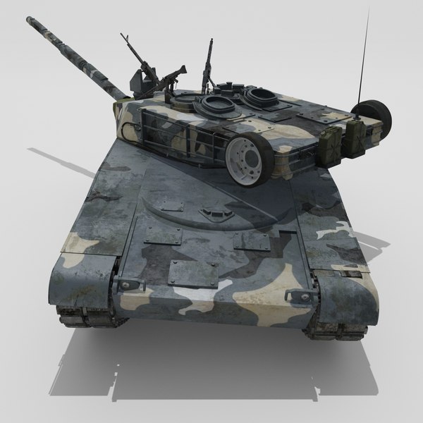 zulfiqar iranian main battle tank 3d max