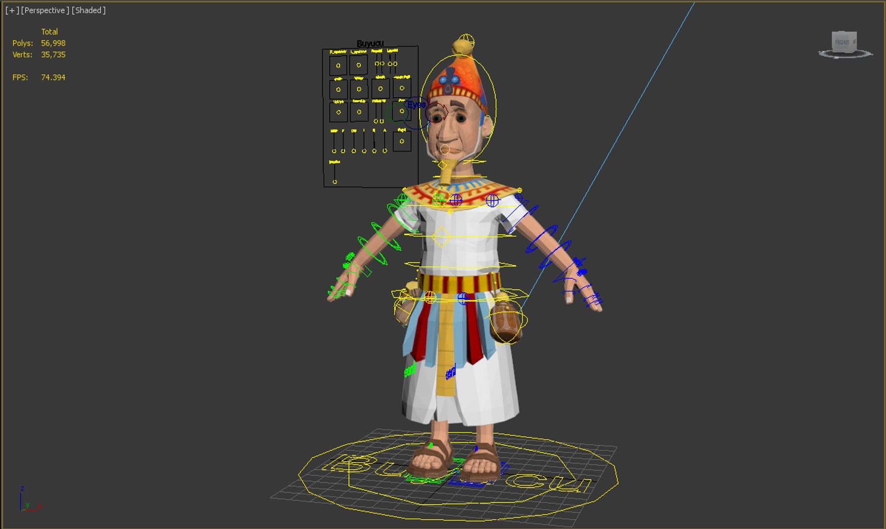 Wizard Character 3D Model - TurboSquid 1366075