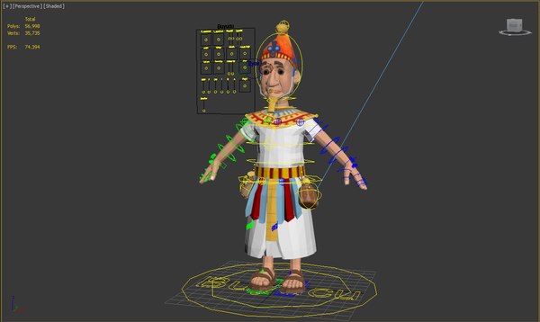 Wizard character 3D model - TurboSquid 1366075