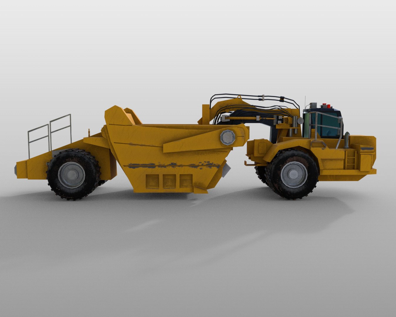 Vehicle scraper 3D model - TurboSquid 1548320