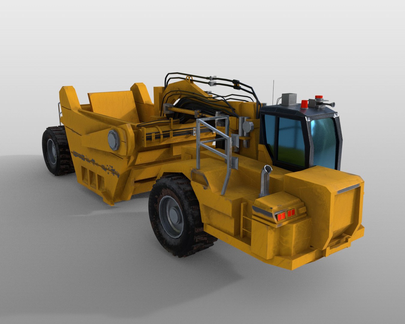 Vehicle scraper 3D model - TurboSquid 1548320