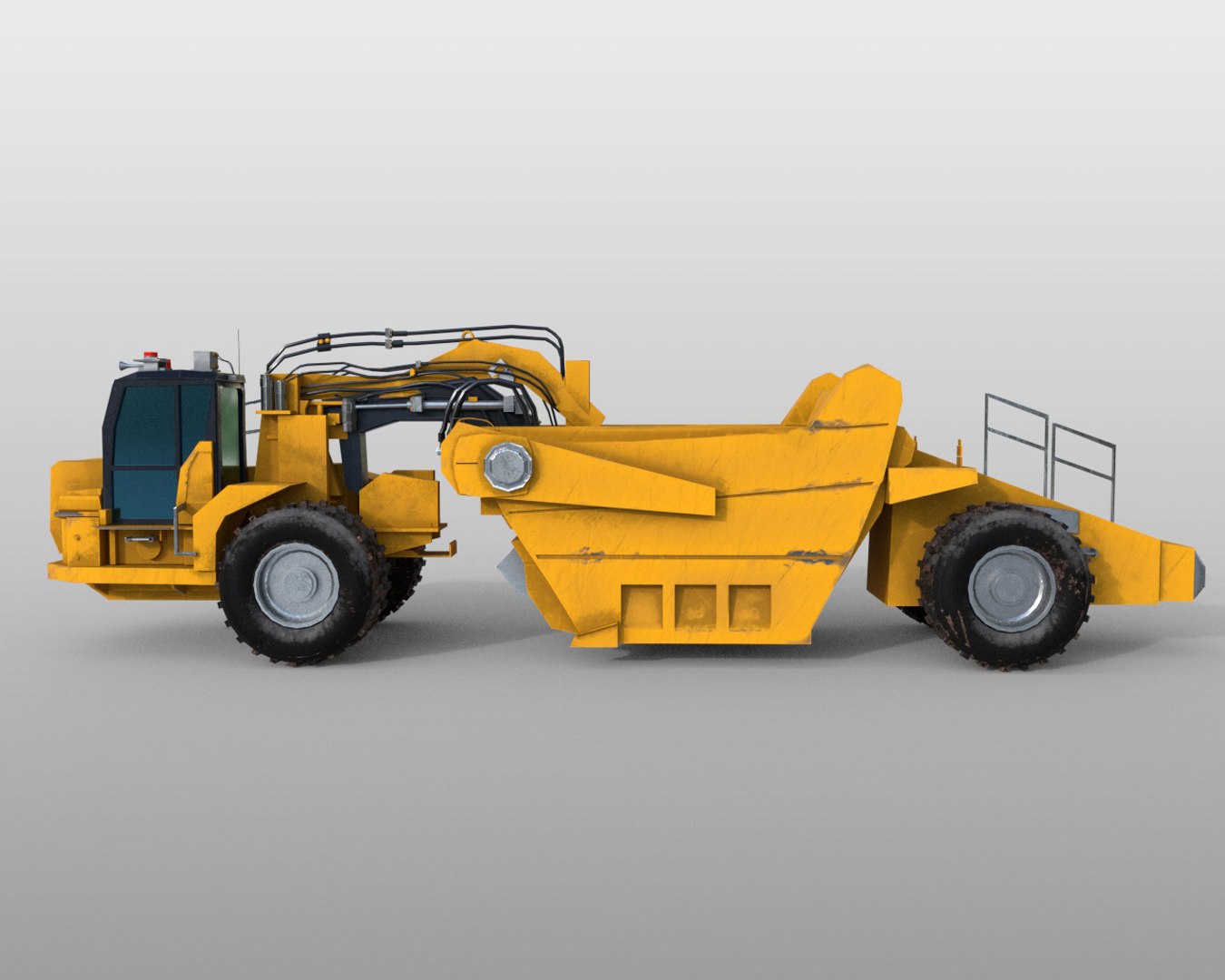 Vehicle scraper 3D model - TurboSquid 1548320