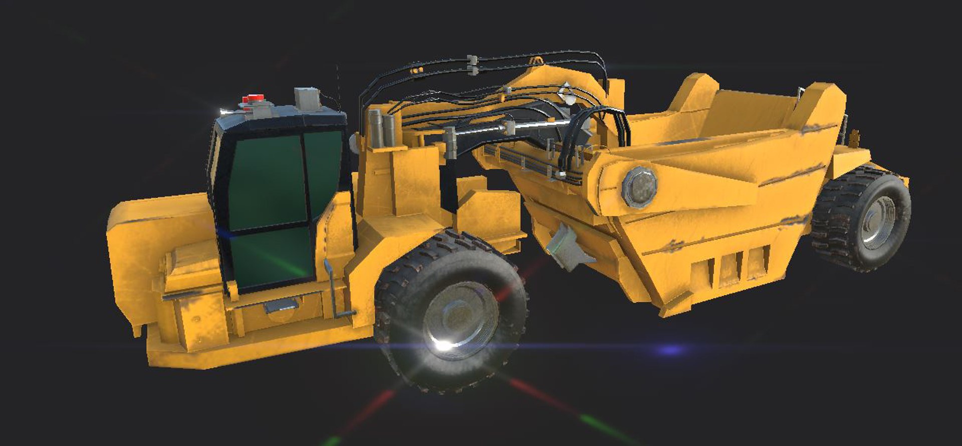 Vehicle scraper 3D model - TurboSquid 1548320