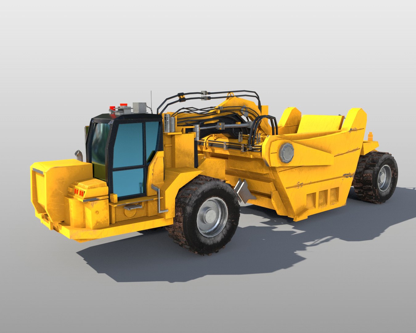 Vehicle scraper 3D model - TurboSquid 1548320