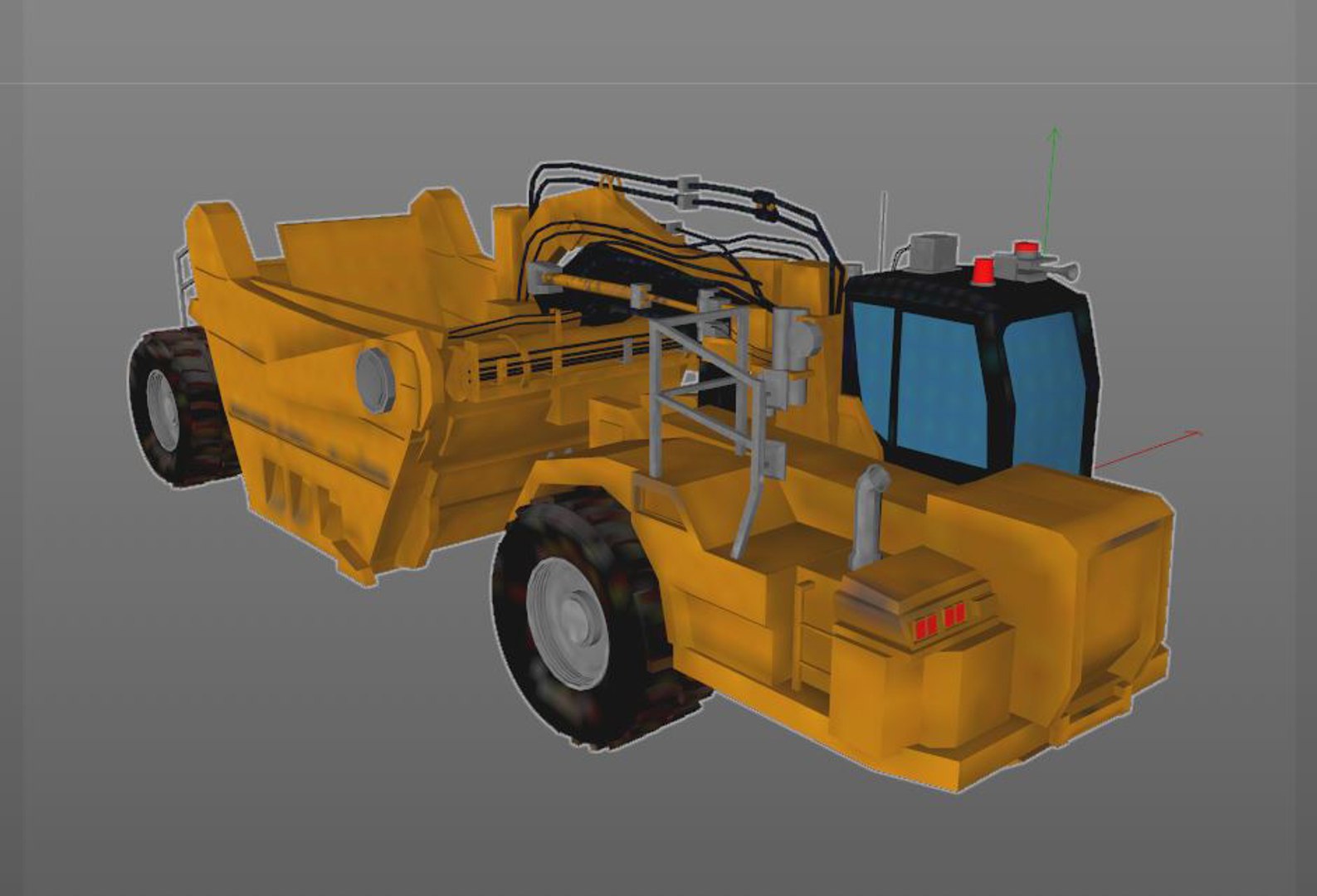 Vehicle scraper 3D model - TurboSquid 1548320