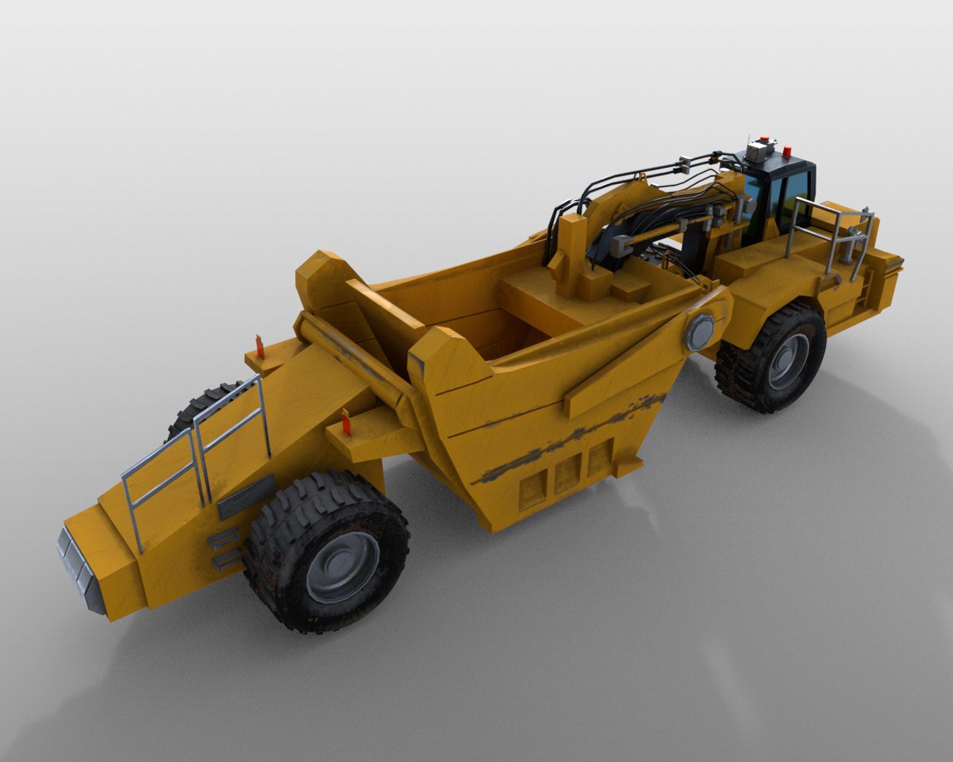 Vehicle scraper 3D model - TurboSquid 1548320