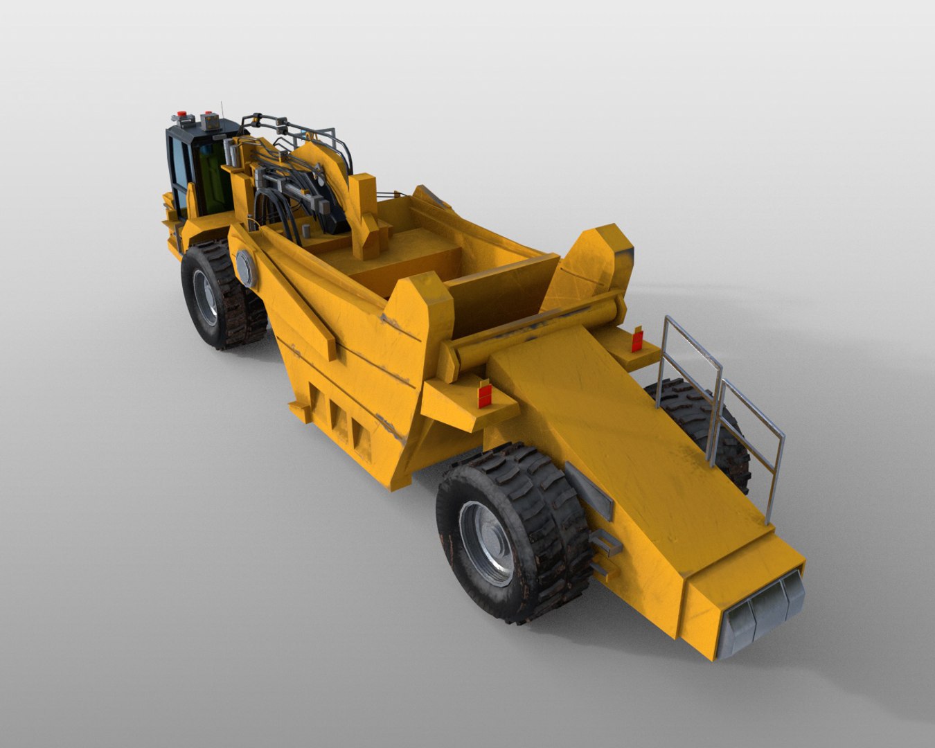 Vehicle scraper 3D model - TurboSquid 1548320