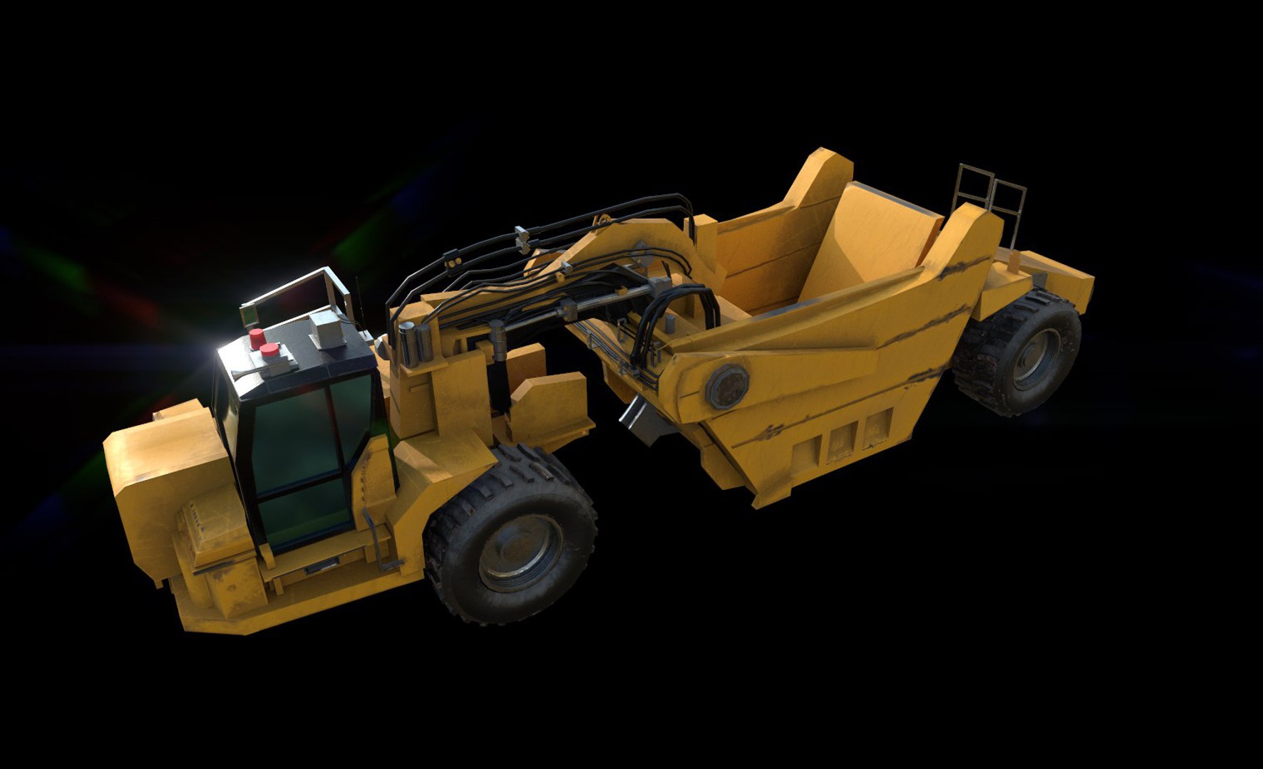 Vehicle scraper 3D model - TurboSquid 1548320