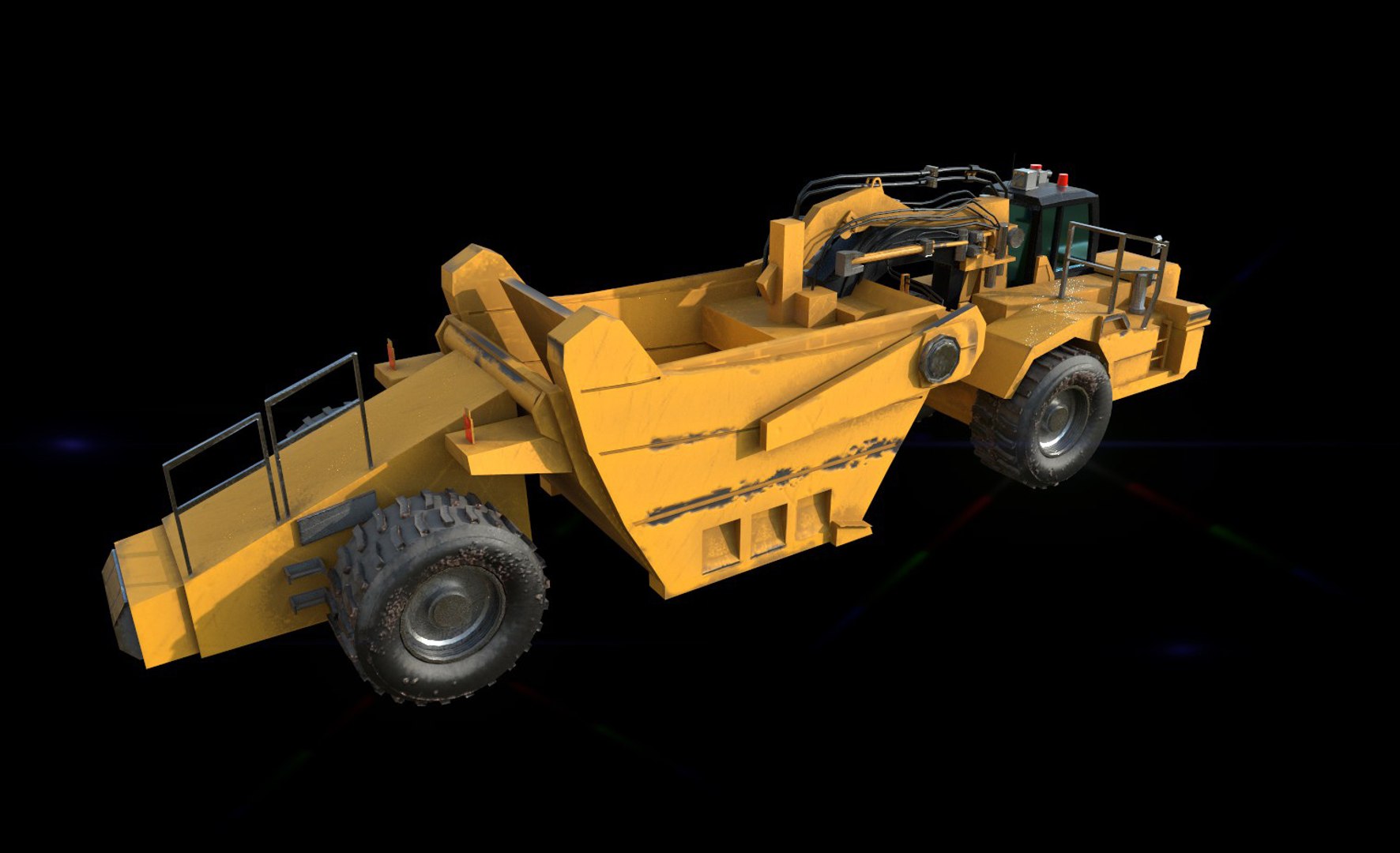 Vehicle scraper 3D model - TurboSquid 1548320