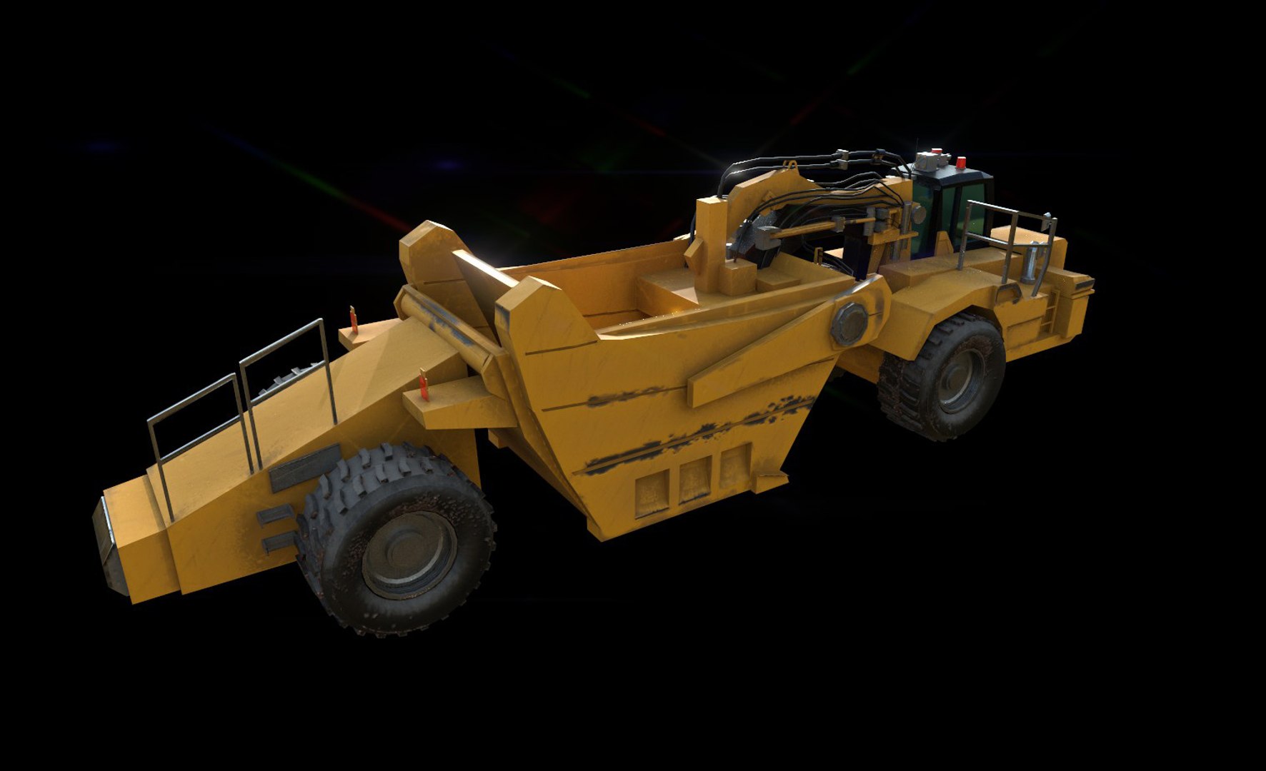 Vehicle scraper 3D model - TurboSquid 1548320