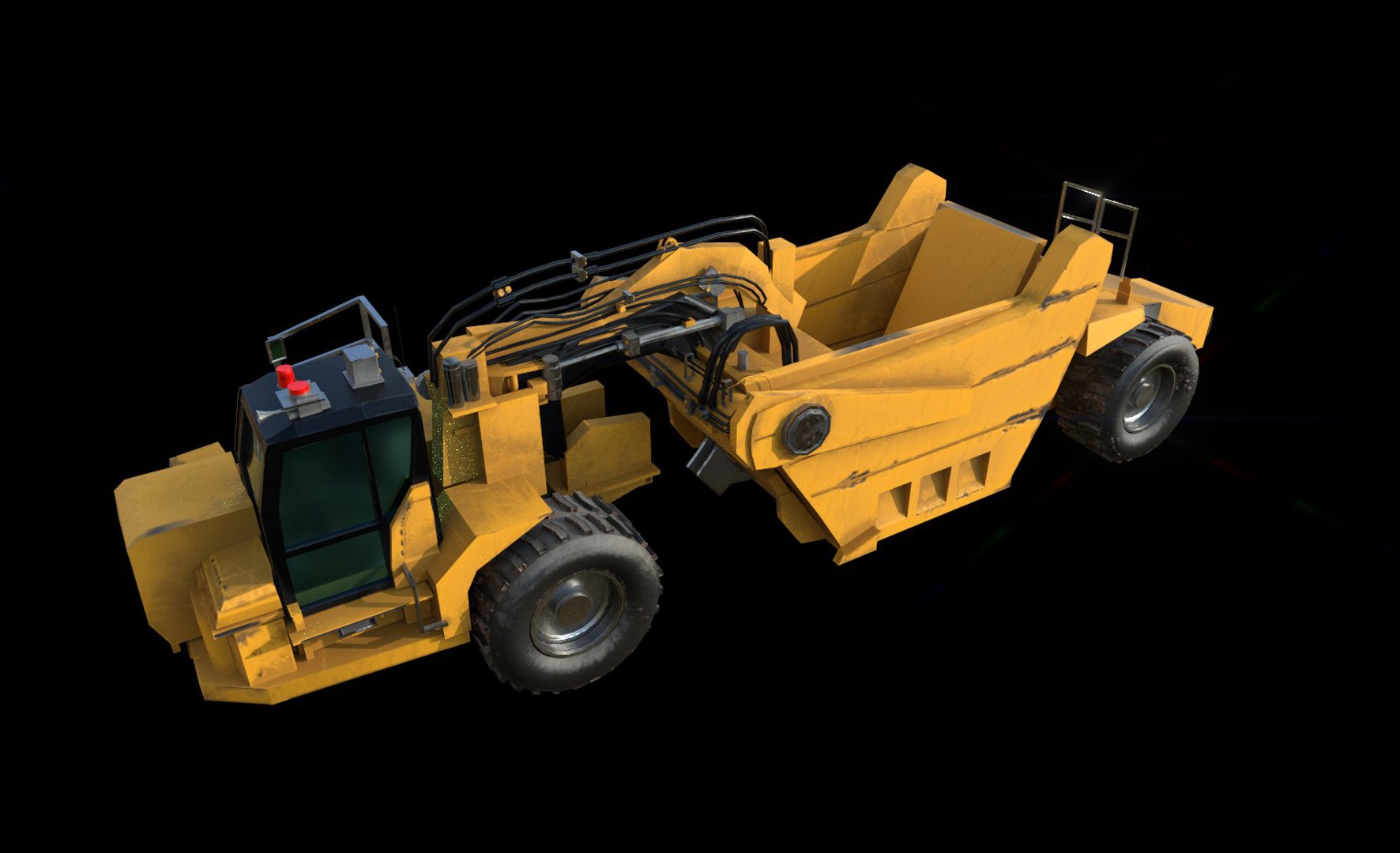 Vehicle scraper 3D model - TurboSquid 1548320