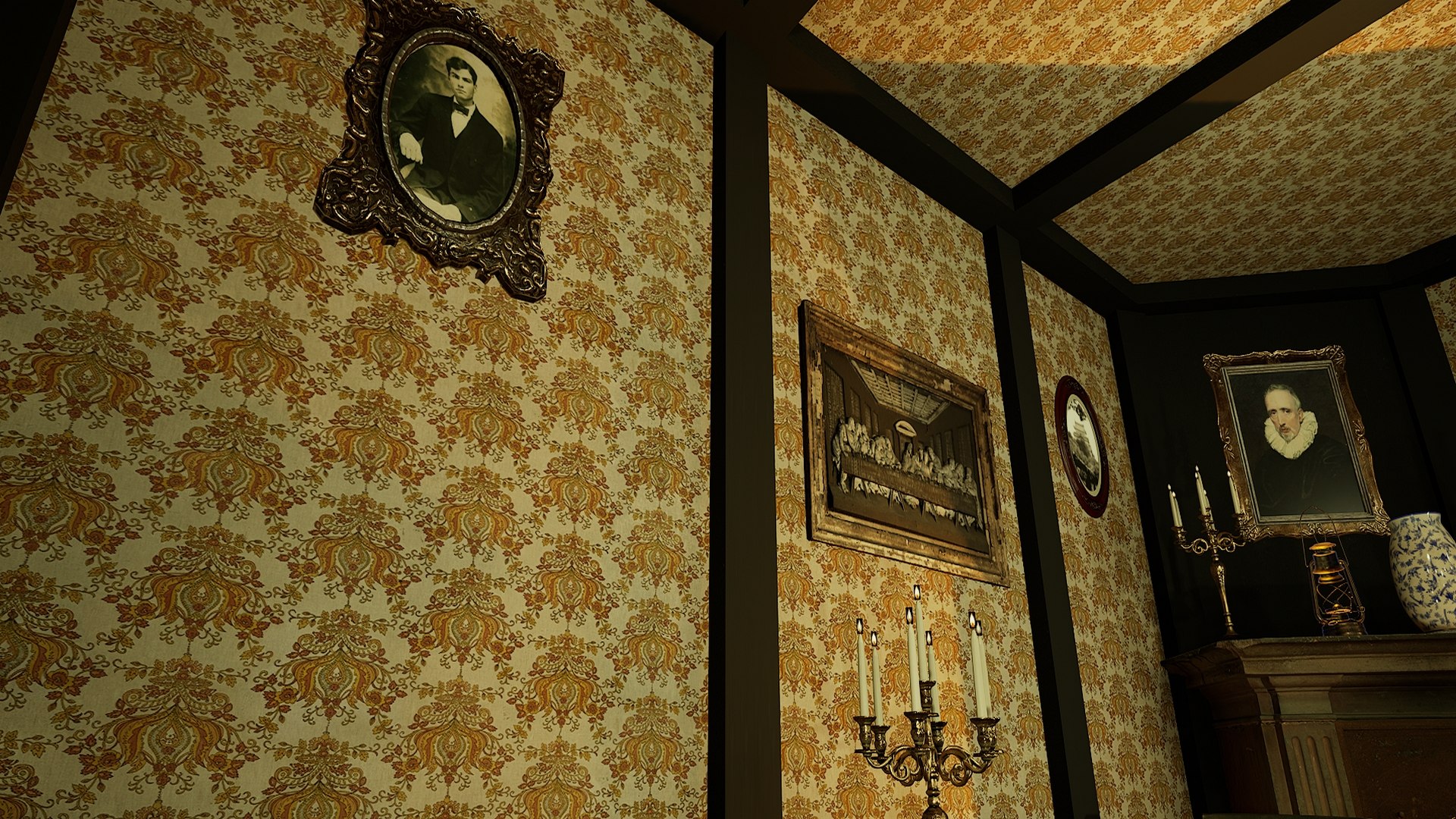 3D Cozy Victorian Living Room Model - TurboSquid 2288351