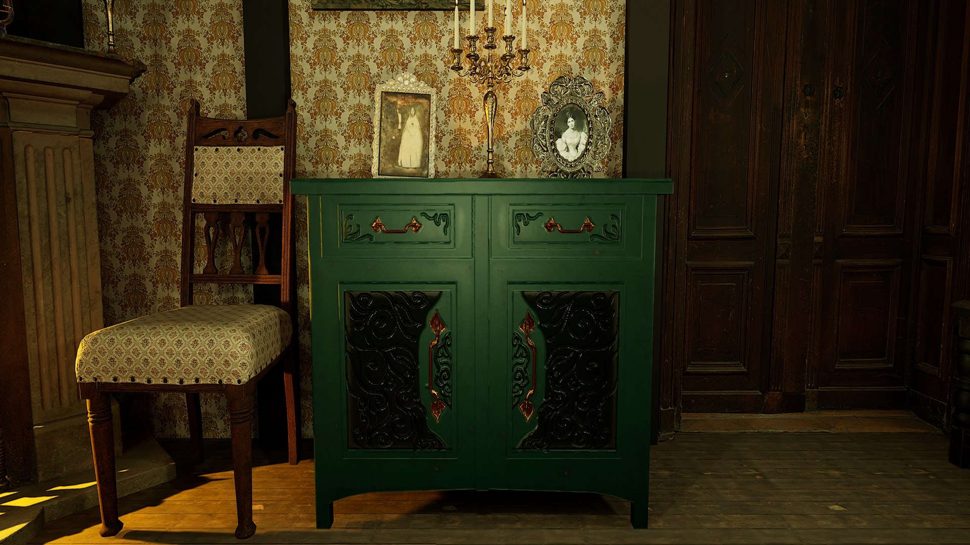 3D Cozy Victorian Living Room Model - TurboSquid 2288351