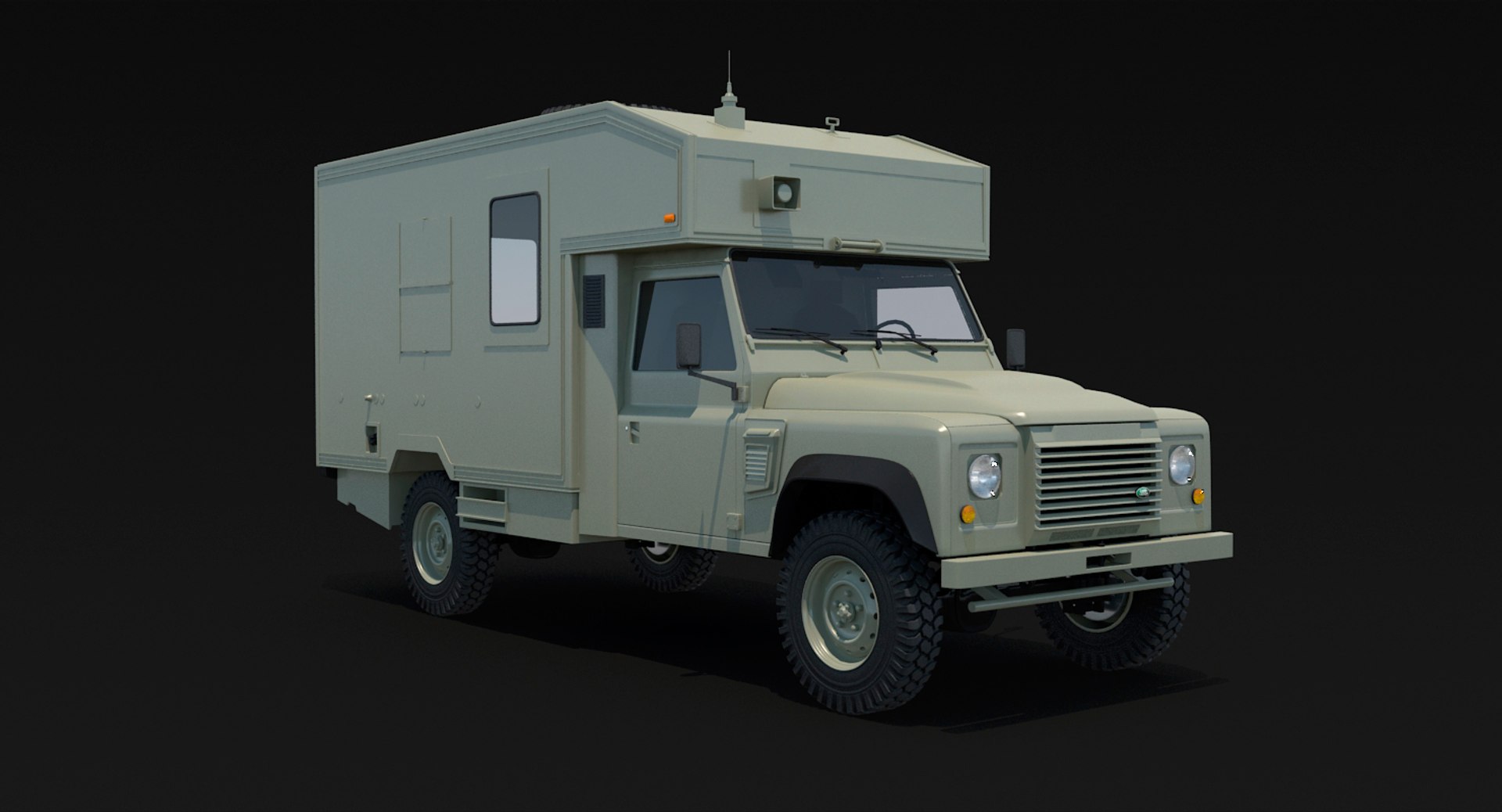 Land Rover Battlefield Ambulance 3D Model - TurboSquid 1238974